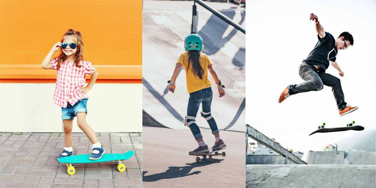 Skateboard Size Chart & How to Choose a Skateboard Size